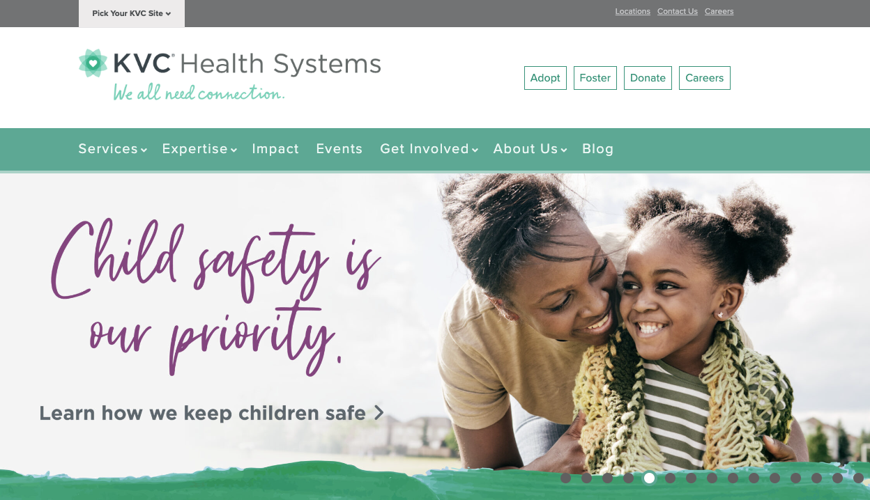 KVC Health Systems - Compassionate help for children & families
